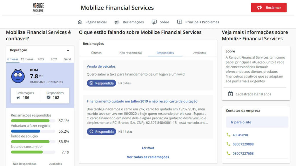 Banco RCI Telefone: WhatsApp, SAC 0800, Ouvidoria e mais! - Agora Dinheiro