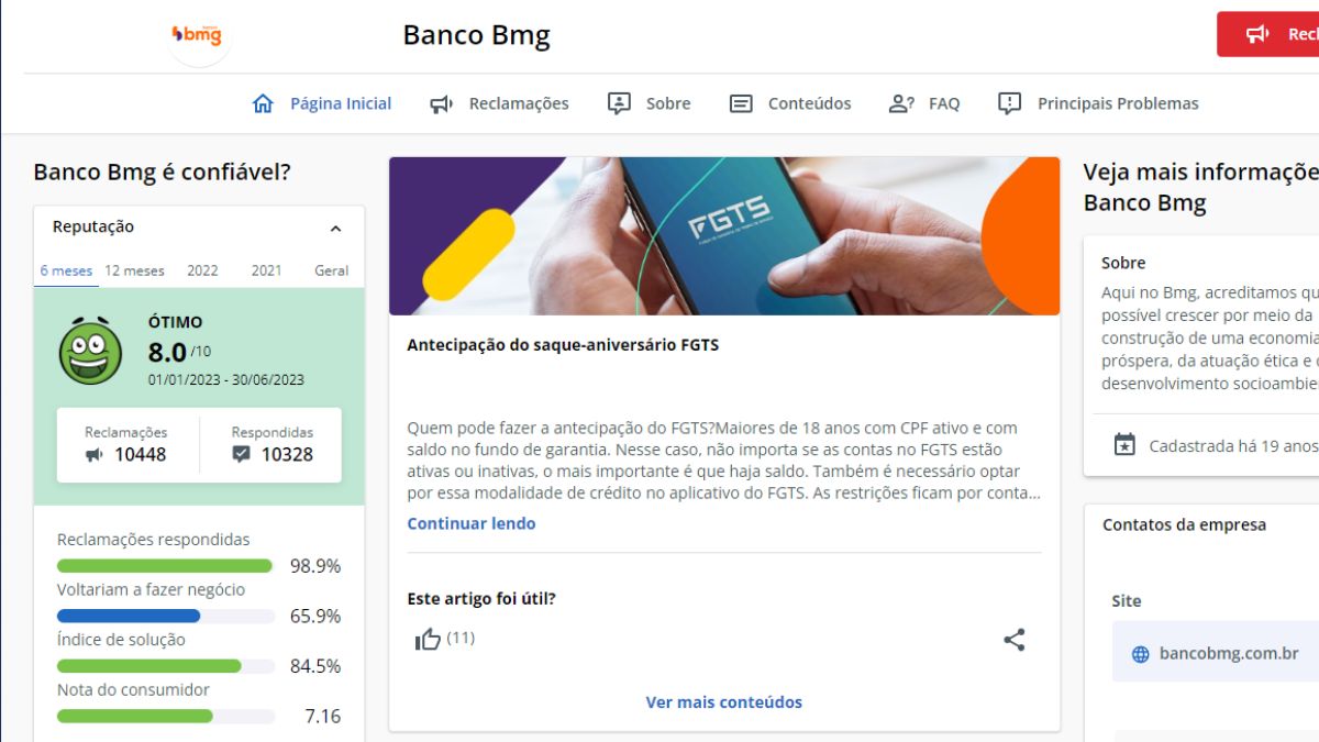 Banco BMG é confiável? Confira mais sobre o banco! - Agora Dinheiro